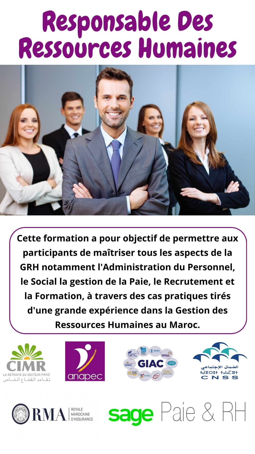 Formation RH - 4Gestion Academy